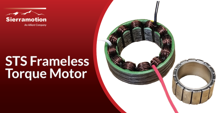 Sierramotion Expands STS Frameless Torque Motor Series
