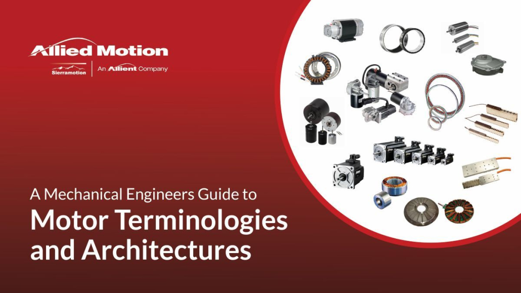 Mechanical Engineers Guide to Motor Terminologies | Sierramotion